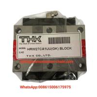 China Japan Origin THK HRW27CA1UU(GK) Linear Guide Block HRW27CA HRW27CAM Linear Rail Carriage for sale