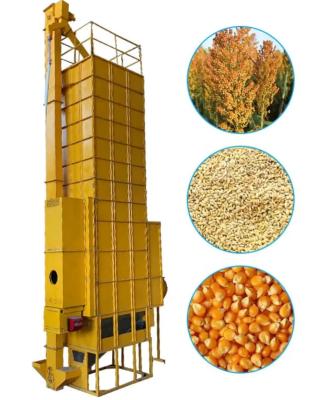 China Green Gram Drying Machine Mix Flow Circulating Gram Dryer Machine 20 Tons for sale