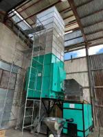China 12 Tons Capacity Vertical LSU Dryer ISO Certified Circulating Batch Type Peas Dryer Machine for sale