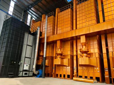China 120 TPD Batch Type Grain Paddy Dryer Machine For Rice Mill for sale