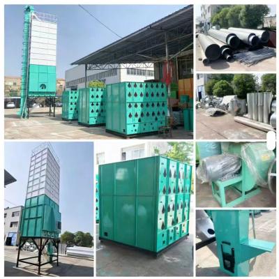 China ISO 400 TPD Paddy Dryer Machine With Large Spiral Feeder for sale