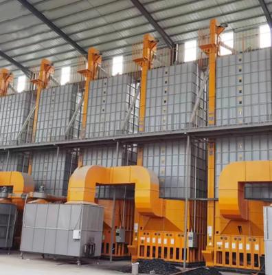 China Stainless Steel 14000m3/H Airflow Raw Paddy Dryer Machine Multi Channel Layer for sale