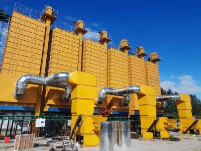 China Automatic 200 Tons Rice Husk Cyclonic Furnace Self Flowing Circulation for sale