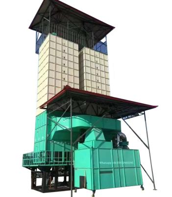 China Sulawesi indirect heating circulating rice dryer 30 tons stainless steel rice dryer manufacturer for sale