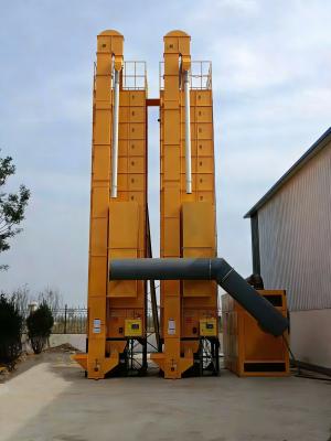China Low Temperature Circulating 15T Corn Pulses Dryer Machine 20 Tons V port Bin Type for sale