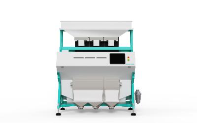 China High Output 3 Chutes Color Sorter Online Ccd Factory Rice Color Sorter Machine Wheat Rice Optical Infared Sorting Mach for sale