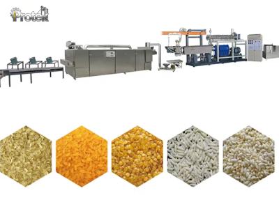 China Artificial Rice Processing Machinery 200 kg per hour Nutritional Rice Processing Equipment with Food Grade Stainless Steel and Automatic Lubricating System for sale