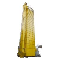 China Corn Dryer Machine with 316 Stainless Steel Internal Material 2.7m High Drying Layer and 19.4kw Power for Efficient Grain Drying for sale