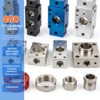 China CNC Machined Mechanical Parts Manifold Blocks Valve Plates Rapid Prototype Machining for sale