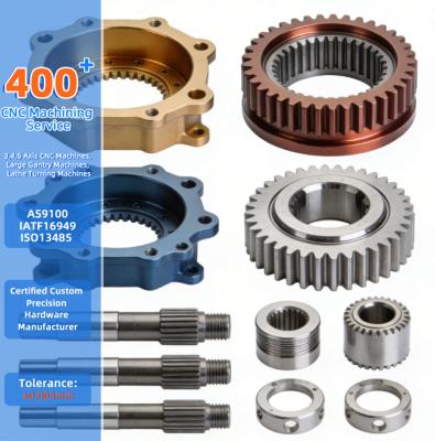 China 5 Axis Precision Cnc Machining Parts Gearbox Housing Bearing Seats Shafts for sale