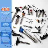 China Stainless Steel CNC Lathe Turning Parts Quick Release Ball Lock Pin CNC Turned Parts for sale