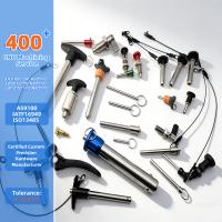 China Stainless Steel CNC Lathe Turning Parts Quick Release Ball Lock Pin CNC Turned Parts for sale