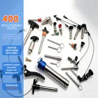 China Stainless Steel CNC Lathe Turning Parts Quick Release Ball Lock Pin CNC Turned Parts for sale