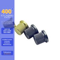 China Knurled Thumb Knob CNC Lathe Turning Parts CNC Parts Machining Customization for sale
