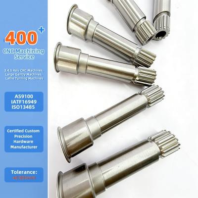 China Anti Corrosion Stainless Steel Machined Parts High Strength Shaft For UAV for sale