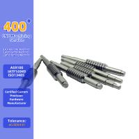 China Worm Gear Shaft Precision CNC Turning Parts OEM Rapid Prototyping ISO9001 for sale