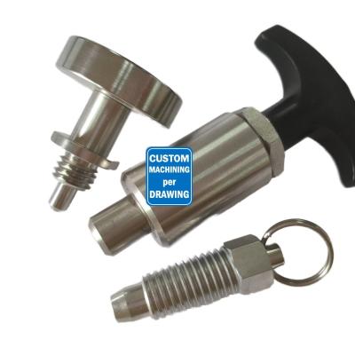 China Customized T-Shape Quick Release Pins for Gym Equipment Gym Adjustment Pull Pin Knobs for sale