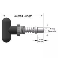 China CNC Machining Ball Plunger Self-locking L-handle Release Pin Quick Release Lock Pin Stainless Steel Ball Head Plunger for sale