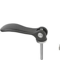 China Adjustable Aluminum Alloy Stainless Steel Inch Metric Quick Release Lever Clamp Lever Eccentric Cam Lever for sale