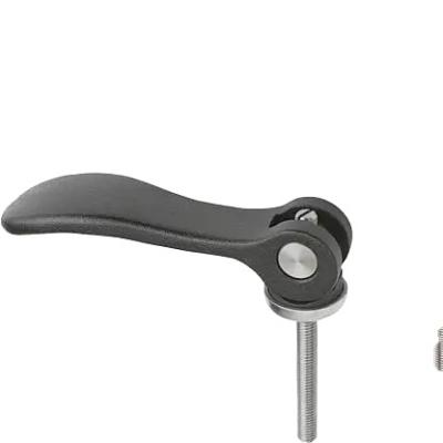 China Adjustable Aluminum Alloy Stainless Steel Inch Metric Quick Release Lever Clamp Lever Eccentric Cam Lever for sale