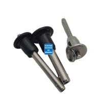 China Low Price CNC Machined Spring-loaded Ball Lock Pin Stainless Steel Pin Lock Ball for sale
