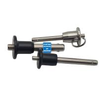 China Polished Stainless Steel Turning Parts Custom For Loaded Locking Pin And Ball Detent Pin for sale