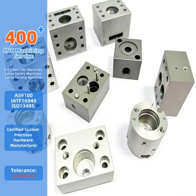 China Stainless Steel CNC Milling Machined Parts Gas Integration And Hydraulic Valve Manifold Block for sale