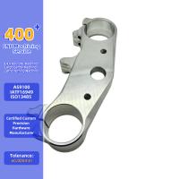 China Motorcycle CNC Milling Parts Custom Machined Parts Aluminum Fork Clamp Bracket for sale