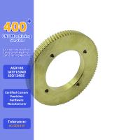 China Bronze Worm Gear Wheel CNC Milling Parts CNC Parts Machining For Gearbox Speed Reducers for sale