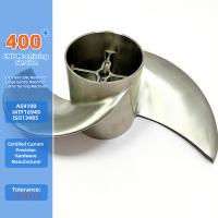 China AS9100 Certified CNC Milling Parts Impeller Propeller Custom Machined Parts For Watercraft for sale