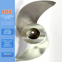China AS9100 Certified CNC Milling Parts Impeller Propeller Custom Machined Parts For Watercraft for sale