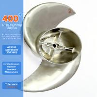 China AS9100 Certified CNC Milling Parts Impeller Propeller Custom Machined Parts For Watercraft for sale