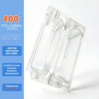 China Custom High Precision CNC Machining Service Clear Plastic Parts Acrylic POM ABS PEAK Bracket CNC Machined Robotic Parts for sale