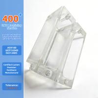 China Custom High Precision CNC Machining Service Clear Plastic Parts Acrylic POM ABS PEAK Bracket CNC Machined Robotic Parts for sale