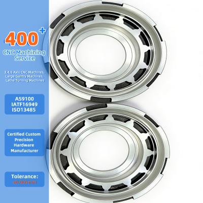 China Custom 5 Axis CNC Machining Aluminum Hydraulic Pump Spare Parts Clutch Piston Mechanical Assembly Machined Service for sale