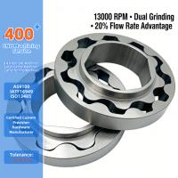 China CNC Machined TB48 Oil Pump Gear | 4340 Steel | Internal & External Grinding | High RPM Performance Gear for sale