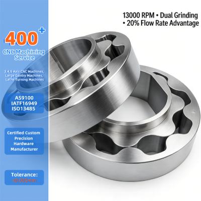 China TB48 High Performance Oil Pump Gear | 4340 Steel | 13000 RPM | Internal & External Grinding | CNC Precision Machining for sale