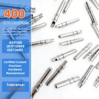 China Electronic Parts Custom CNC Machining Service Nickel Plated Gold Plated Brass Pogo Pin for sale