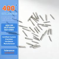 China Electronic Parts Custom CNC Machining Service Nickel Plated Gold Plated Brass Pogo Pin for sale