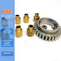 China Industrial Transmission Parts Worm Mini Spur And Gear Metal Fabrication Services for sale