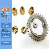 China Customized CNC Machining Brass Hydraulic Worm Gear And Steel Mini Gear Set for sale