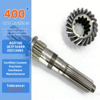 China Custom Automatic Transmission Parts Steel Carburizing And Tempering Spiral Bevel Gear for sale
