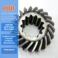 China Custom Automatic Transmission Parts Steel Carburizing And Tempering Spiral Bevel Gear for sale