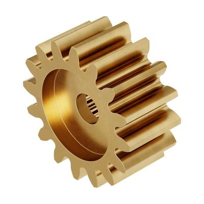 China CNC Machining Transmission Parts 12 Tooth 32P 25T 3F Spline Servo Mount Gears for sale