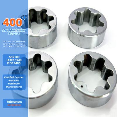 China High Efficiency Custom CNC Machining Service Steel Oil Pump Gear Polished for sale