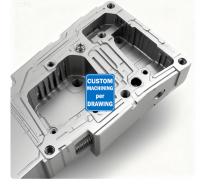 China Irregular Metal Housing Custom CNC Machined Parts Enclosure For Industrial Machinery for sale