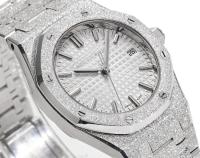 China Fashion Diamond Wrist Watches With White Dial 20mm band Width for sale