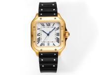 China Durable Analog Quartz Battery Wristwatches Leather Band Wrist Luxury Watches For Men for sale