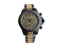 China Super Clone 12.4mm Timing Mechanical Movement Stainless Steel Sapphire Glass Deep Panda Watches for sale
