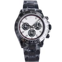 China Super Clone 12.4mm Timing Mechanical Movement Stainless Steel Sapphire Glass Deep Panda Watches for sale